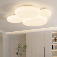 China Bedroom Lamp Creative Cute girl Room Decoration kids ceiling light led white Cobblestone lamp(WH-MA-306) for sale