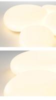 China Bedroom Lamp Creative Cute girl Room Decoration kids ceiling light led white Cobblestone lamp(WH-MA-306) for sale