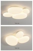 China Bedroom Lamp Creative Cute girl Room Decoration kids ceiling light led white Cobblestone lamp(WH-MA-306) for sale