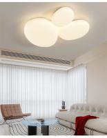 China Bedroom Lamp Creative Cute girl Room Decoration kids ceiling light led white Cobblestone lamp(WH-MA-306) for sale