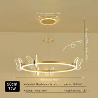 China Living Room Ceiling Lamp fashion Atmosphere Modern Simple Luxury Butterfly Ceiling Lights(WH-MA-308) for sale