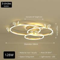 China Living Room Ceiling Lamp fashion Atmosphere Modern Simple Luxury Butterfly Ceiling Lights(WH-MA-308) for sale