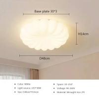 China Living Room Lamp Home Decor Kids Room Minimalist Acrylic White flower Ceiling lamp(WH-MA-309) for sale