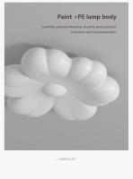 China Living Room Lamp Home Decor Kids Room Minimalist Acrylic White flower Ceiling lamp(WH-MA-309) for sale