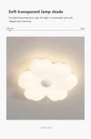 China Living Room Lamp Home Decor Kids Room Minimalist Acrylic White flower Ceiling lamp(WH-MA-309) for sale