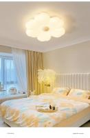 China Living Room Lamp Home Decor Kids Room Minimalist Acrylic White flower Ceiling lamp(WH-MA-309) for sale
