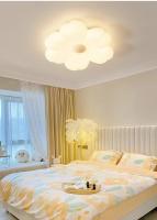 China Living Room Lamp Home Decor Kids Room Minimalist Acrylic White flower Ceiling lamp(WH-MA-309) for sale