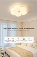 China Living Room Lamp Home Decor Kids Room Minimalist Acrylic White flower Ceiling lamp(WH-MA-309) for sale
