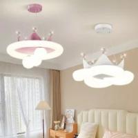 China Baby Room Ceiling Lamps Bedroom Warm Romantic Children's Room LED White Cloud Ceiling Lights(WH-MA-311) for sale