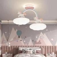 China Baby Room Ceiling Lamps Bedroom Warm Romantic Children's Room LED White Cloud Ceiling Lights(WH-MA-311) for sale