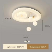 China Baby Room Ceiling Lamps Bedroom Warm Romantic Children's Room LED White Cloud Ceiling Lights(WH-MA-311) for sale