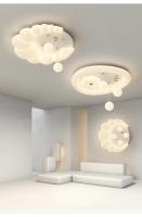 China Baby Room Ceiling Lamps Bedroom Warm Romantic Children's Room LED White Cloud Ceiling Lights(WH-MA-311) for sale