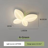China Bedroom Ceiling Lamps Creative Princess Room Little Girl Warm Romantic Butterfly Ceiling Lights(WH-MA-312) for sale