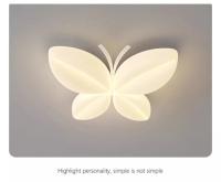 China Bedroom Ceiling Lamps Creative Princess Room Little Girl Warm Romantic Butterfly Ceiling Lights(WH-MA-312) for sale