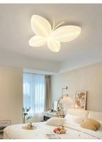 China Bedroom Ceiling Lamps Creative Princess Room Little Girl Warm Romantic Butterfly Ceiling Lights(WH-MA-312) for sale