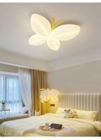 China Bedroom Ceiling Lamps Creative Princess Room Little Girl Warm Romantic Butterfly Ceiling Lights(WH-MA-312) for sale