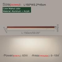 China ceiling lamps kitchen living room led bedroom dining room nordic modern aisle balcony strip light(WH-MA-313) for sale