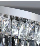 China Living Room Simple light Bedroom Modern Chrome Silver Home Creative Crystal Ceiling Lamp(WH-MA-314) for sale