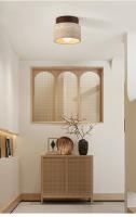 China Aisle Decoration Light Fixtures Nordic Walnut Stone Yellow Travertine Ceiling Lamp(WH-MA-315) for sale