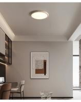 China Corridor Light Fixture Bedroom Mounted Luminaire Wabi Sabi Circular Yelllow Stone Ceiling Lamp(WH-MA-316) for sale