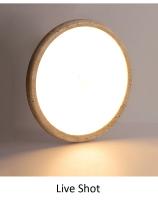 China Corridor Light Fixture Bedroom Mounted Luminaire Wabi Sabi Circular Yelllow Stone Ceiling Lamp(WH-MA-316) for sale
