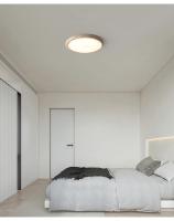 China Corridor Light Fixture Bedroom Mounted Luminaire Wabi Sabi Circular Yelllow Stone Ceiling Lamp(WH-MA-316) for sale