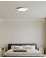 China Corridor Light Fixture Bedroom Mounted Luminaire Wabi Sabi Circular Yelllow Stone Ceiling Lamp(WH-MA-316) for sale