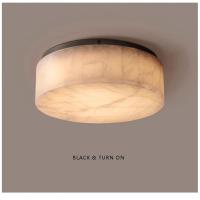 China Hallway Light Living Room Led Home Decor Bedroom Luxury Modern Natural Marble Ceiling Lamp(WH-MA-317) for sale