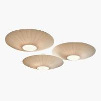 China Dining Room lamp Bedroom Living Room Creative Circular Hotel Lobby Fabric Ceiling Light(WH-MA-318) for sale