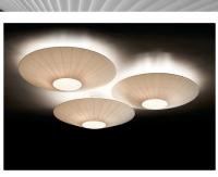China Dining Room lamp Bedroom Living Room Creative Circular Hotel Lobby Fabric Ceiling Light(WH-MA-318) for sale