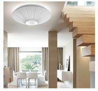China Dining Room lamp Bedroom Living Room Creative Circular Hotel Lobby Fabric Ceiling Light(WH-MA-318) for sale