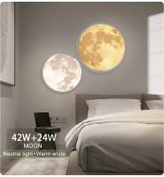 China Home Decor Lamp Bedroom Aisle Living Room LED Modern Blue Sky Moon Ceiling Light(WH-MA-319) for sale