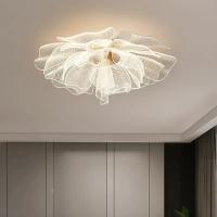 China Gold Luxury Lighting Hallway Interior Study Bedroom Acrylic Lamp LED Flower Ceiling Light(WH-MA-320) for sale