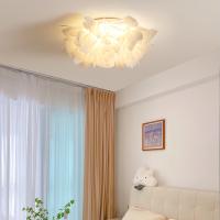 China Restaurant Lamp Home Decor Bedroom Living Room Romantic White Flower Ceiling Lights(WH-MA-321) for sale