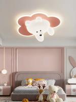China Children's Room Lighting Study Bedrooms Cream Ceiling Lamp Minimalist Bear Ceiling Light(WH-MA-324) for sale