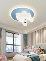 China Children's Room Lighting Study Bedrooms Cream Ceiling Lamp Minimalist Bear Ceiling Light(WH-MA-324) for sale