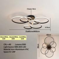 China ceiling lamps living room Kitchen lamps bedroom Scandinavian luxury Ring Ceiling light(WH-MA-325) for sale