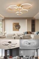 China ceiling lamps living room Kitchen lamps bedroom Scandinavian luxury Ring Ceiling light(WH-MA-325) for sale