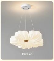 China Indoor Decoration Lighting Kitchen Island Living Room Bedroom Nordic Flower Shape Ceiling Lights(WH-MA-327) for sale