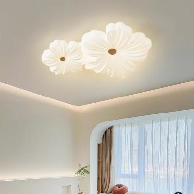 China Indoor Decoration Lighting Kitchen Island Living Room Bedroom Nordic Flower Shape Ceiling Lights(WH-MA-327) for sale