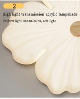 China Indoor Decoration Lighting Kitchen Island Living Room Bedroom Nordic Flower Shape Ceiling Lights(WH-MA-327) for sale