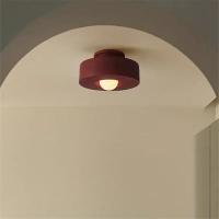 China Hallway Balcony Light Bedroom Minimalist Small Light Wabi Sabi Round Simon Ceiling Lighting(WH-MA-329) for sale