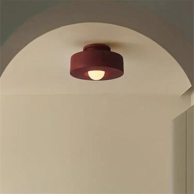 China Hallway Balcony Light Bedroom Minimalist Small Light Wabi Sabi Round Simon Ceiling Lighting(WH-MA-329) for sale