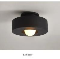 China Hallway Balcony Light Bedroom Minimalist Small Light Wabi Sabi Round Simon Ceiling Lighting(WH-MA-329) for sale