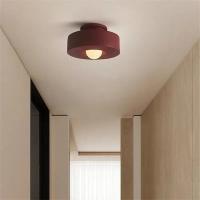 China Hallway Balcony Light Bedroom Minimalist Small Light Wabi Sabi Round Simon Ceiling Lighting(WH-MA-329) for sale