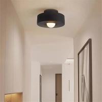 China Hallway Balcony Light Bedroom Minimalist Small Light Wabi Sabi Round Simon Ceiling Lighting(WH-MA-329) for sale