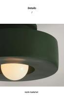 China Hallway Balcony Light Bedroom Minimalist Small Light Wabi Sabi Round Simon Ceiling Lighting(WH-MA-329) for sale