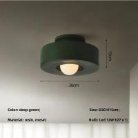 China Hallway Balcony Light Bedroom Minimalist Small Light Wabi Sabi Round Simon Ceiling Lighting(WH-MA-329) for sale