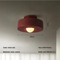 China Hallway Balcony Light Bedroom Minimalist Small Light Wabi Sabi Round Simon Ceiling Lighting(WH-MA-329) for sale