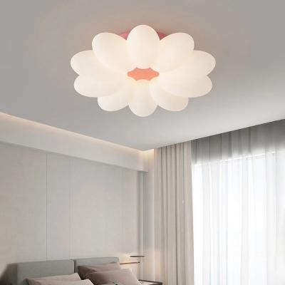 China Bedroom Ceiling lamp Children's room Living room Minimalist Pink flower ceiling lights(WH-MA-330) for sale